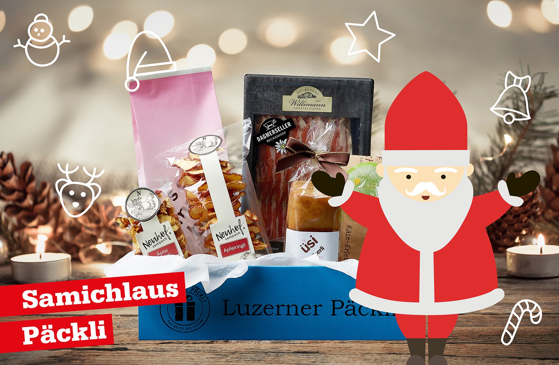 Samichlaus Päckli - das ideal Geschenk mit Süssigkeiten zum Nikolaustag ...